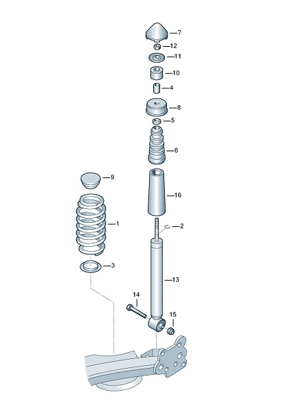 Lupo Rear Suspension - Volkswagen Lupo - Club Lupo